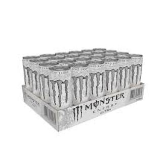 Monster Energy Ultra - The White Monster Zero Sugar (335ml x 24) Case ...